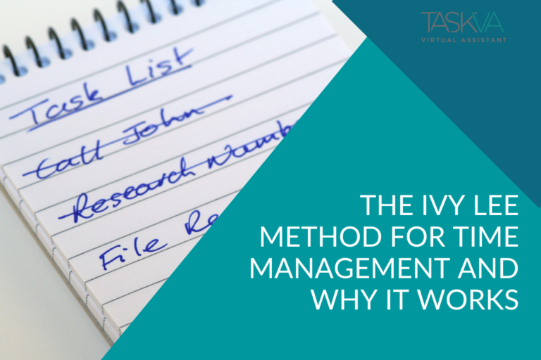 The Ivy Lee Time Management Method and Why It Works - TASK Virtual ...